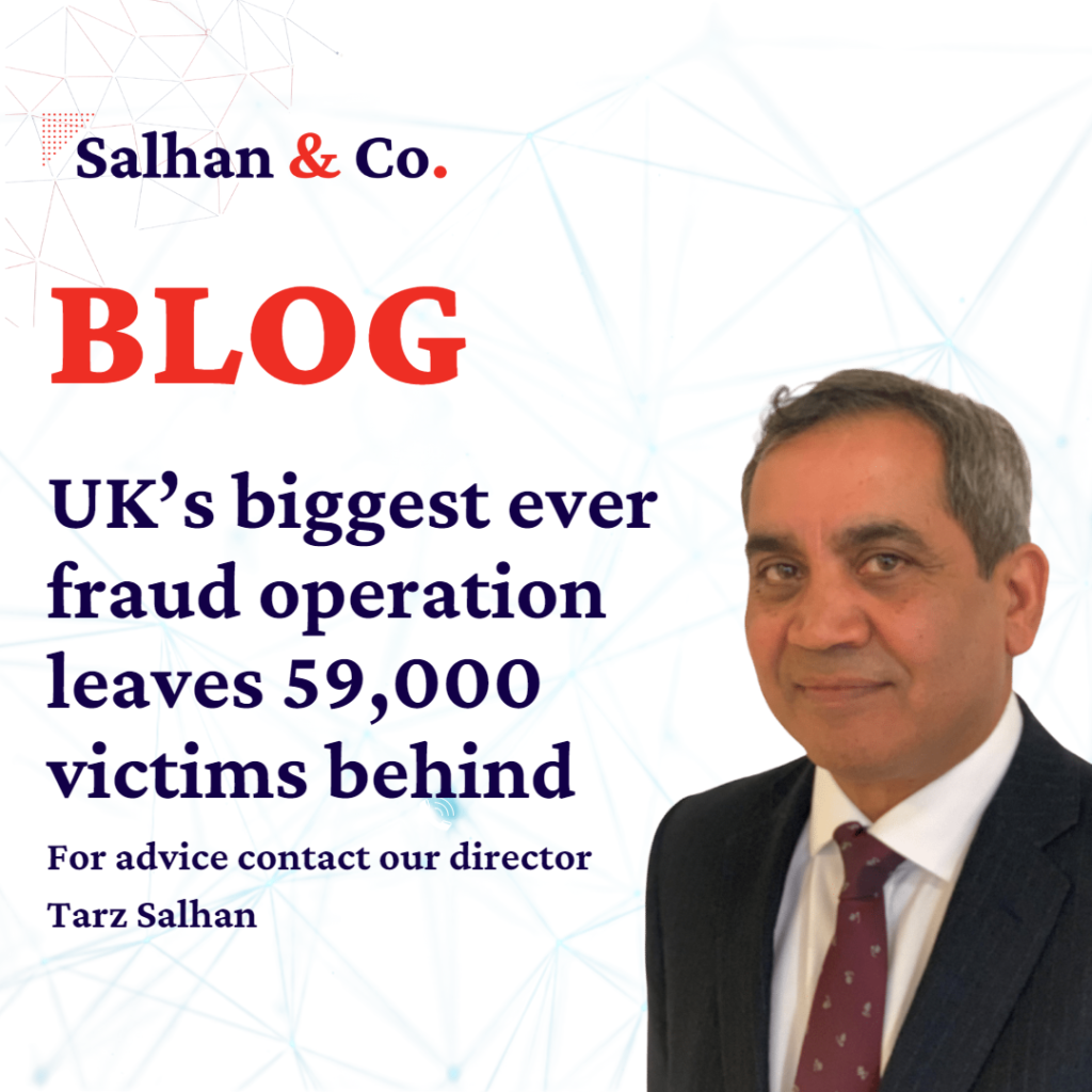 UK’s biggest ever fraud operation leaves 59,000 victims behind - Salhan ...